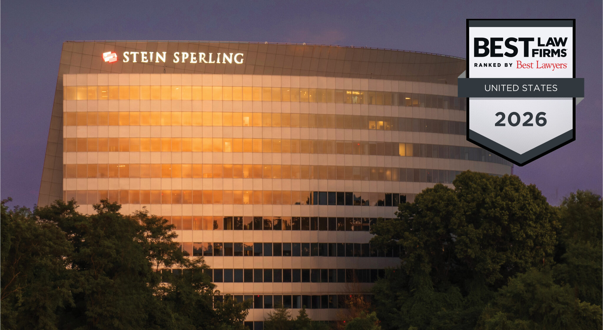 Stein Sperling Ranked in 2026 Best Law Firms | Stein Sperling